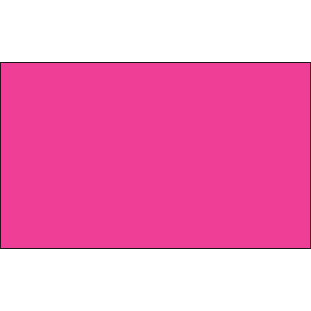 3 x 9" Fluorescent Pink Inventory Rectangle Labels | Atlantic Paper ...