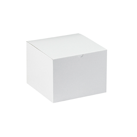 8 x 8 x 6" White Gift Boxes | Hathaway Solutions, LLC