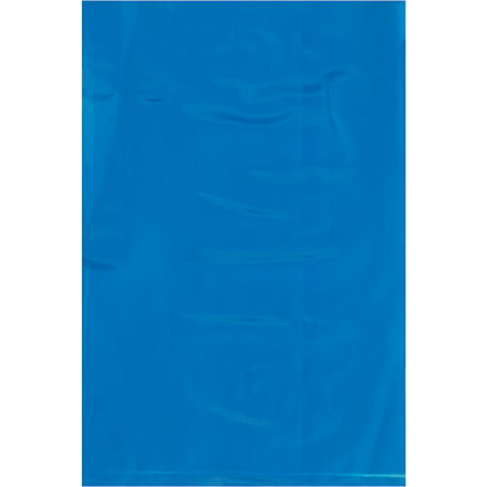 6 x 9" - 2 Mil Blue Flat Poly Bags | Atlantic Paper & Supply