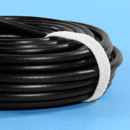 3/4" x 75' - White VELCRO® Brand Self-Grip Straps | Hathaway Solutions, LLC